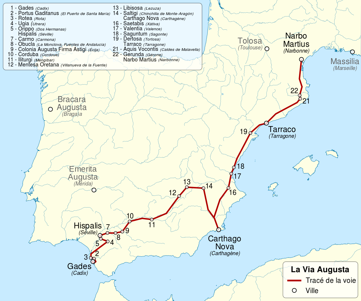 Almacén de clásicas: MAPAS DE LAS CALZADAS ROMANAS