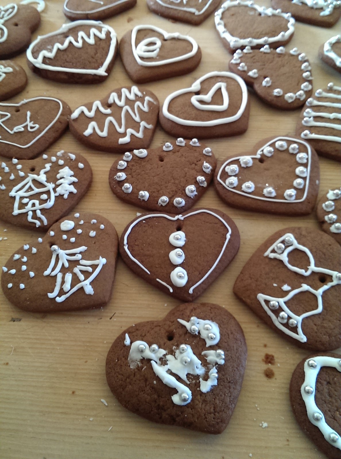 Hanging Spiced Biscuits | Brick Dust & Glitter