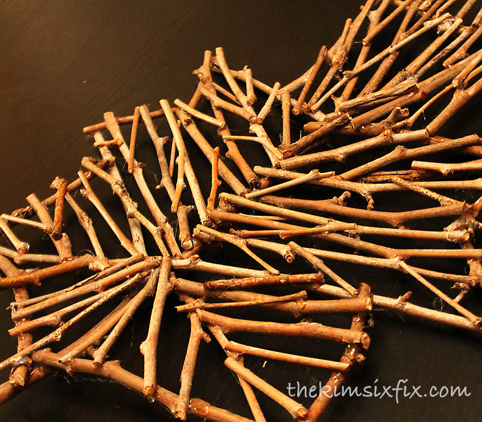 And there you have it! The entire project cost me less than $3 in glue ...