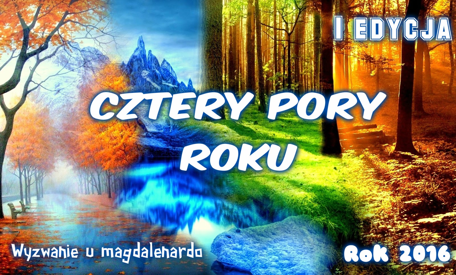 MOJE CZYTANIE: Zapowiedź nowego wyzwania 2016 - Cztery pory roku