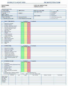 The Crowley Advisor: Crowley's Yacht Yard Standing Rigging Inspection Form