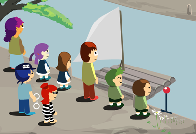 APRENDO JUGANDO: CRUZAR EL RÍO