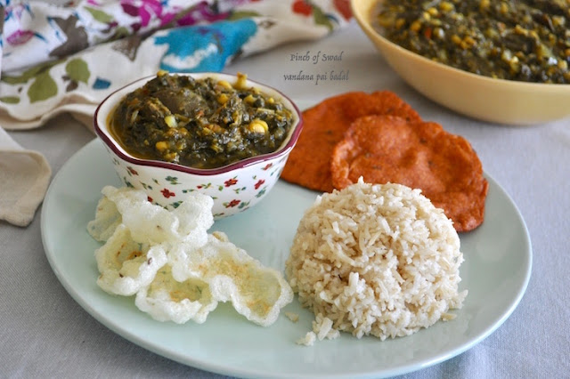 Pinch Of Swad - taste that hits the spot!: Sai Bhaji (Sindhi Cuisine)