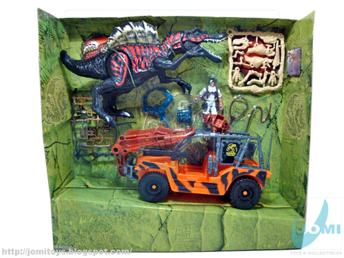 JoMi toys: Dino Valley 3 Sling Rover VS Black Spine Playset - Updated!
