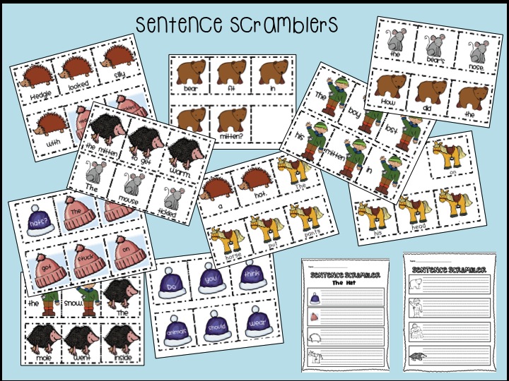 Jan Brett Literacy Activities (update and a FREEBIE!) - Sarah's ...