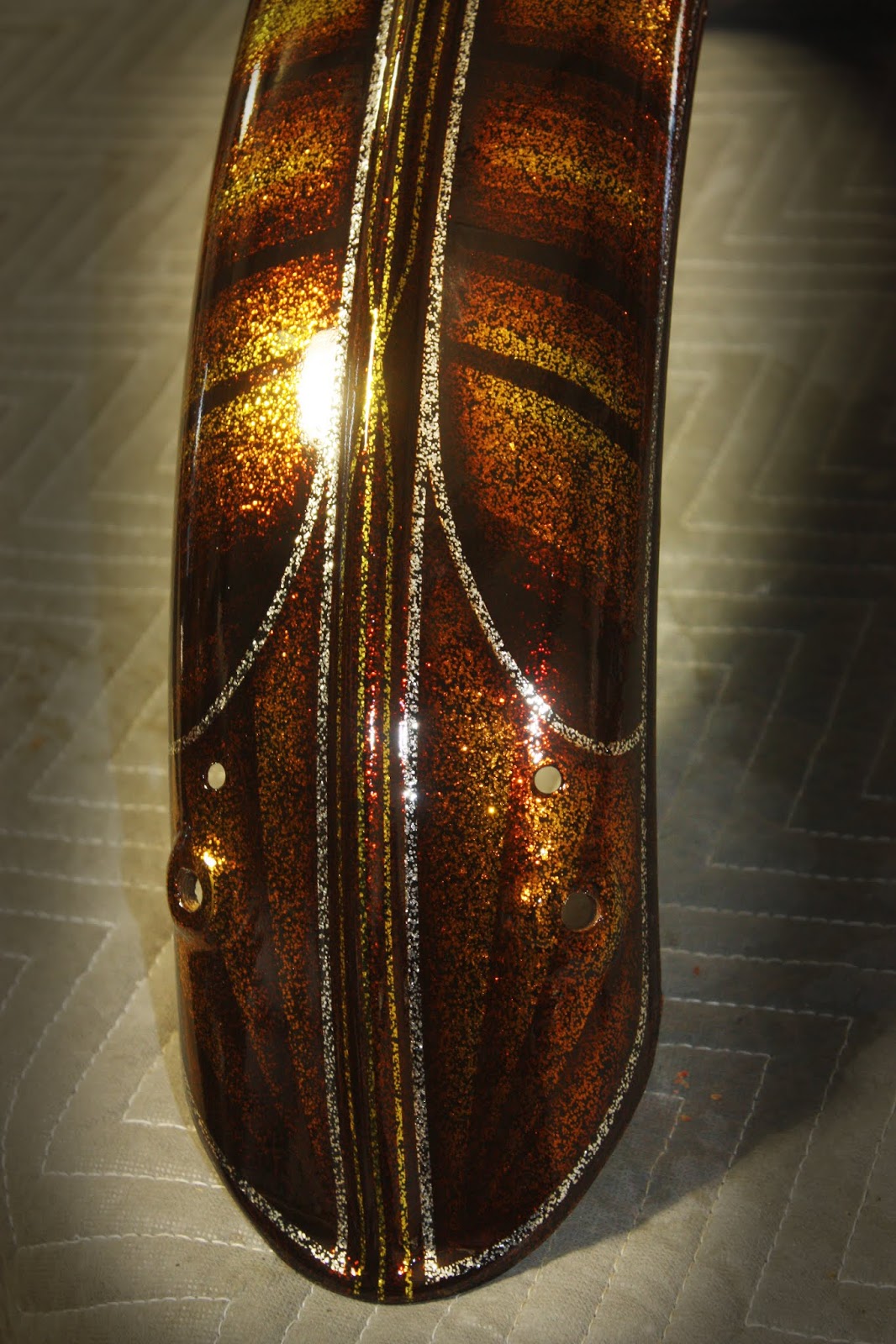Online Motorcycle Paint Shop: Metal flake brown and gold candy mexican ...