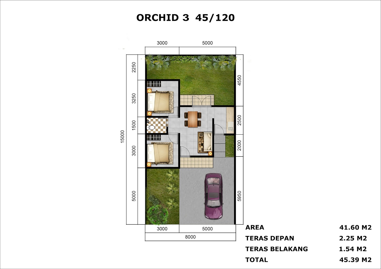 Citra Indah City: Layout Bangunan dan Tanah