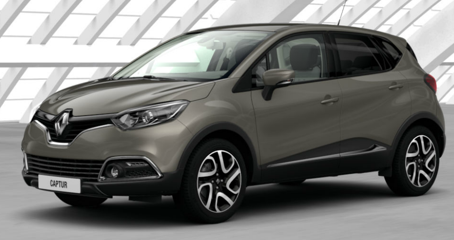 Renault Captur 1 (2013 à 2017) - Couleurs, code couleur