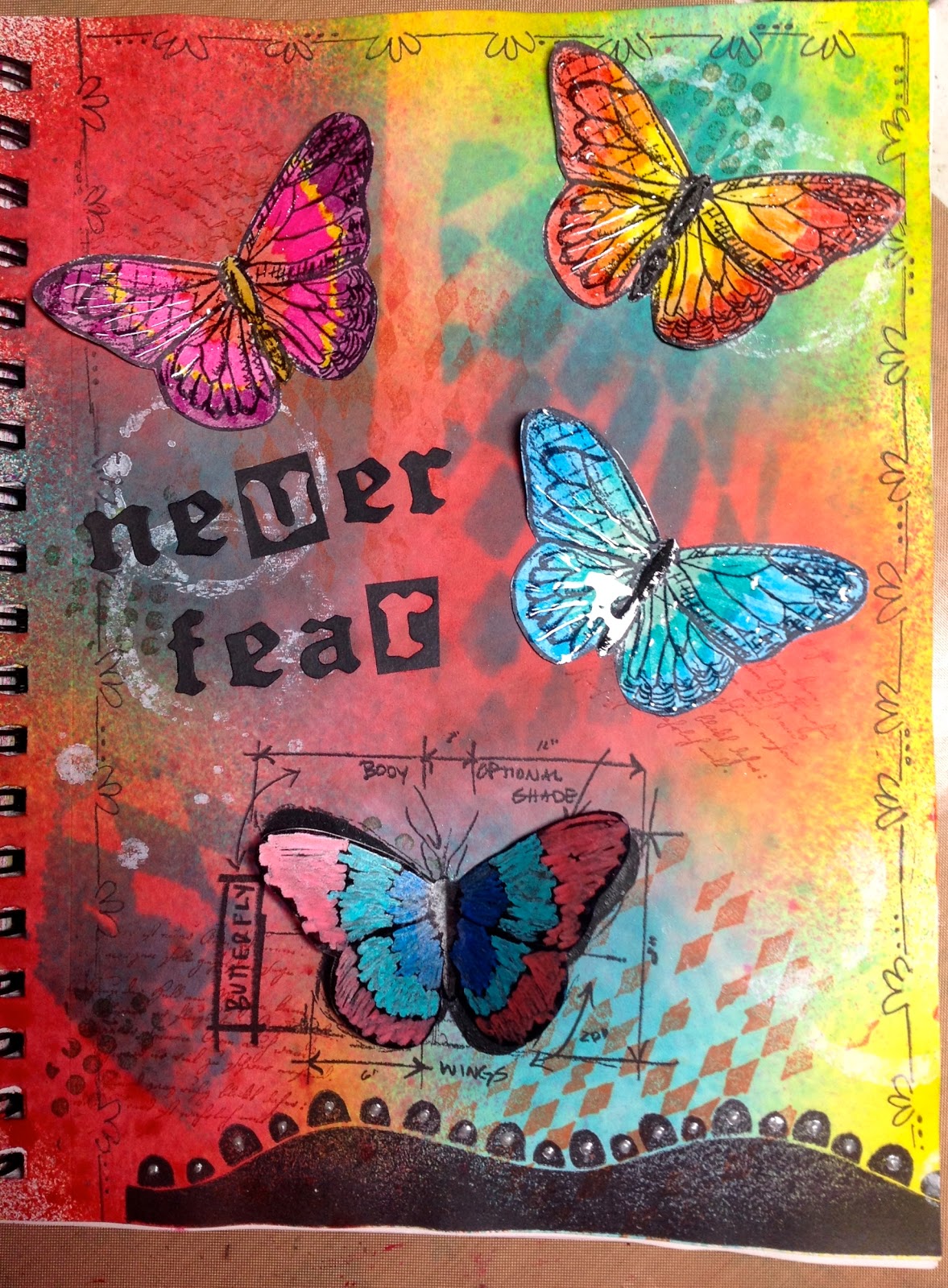 Claudine's Art Corner: Fear Nothing