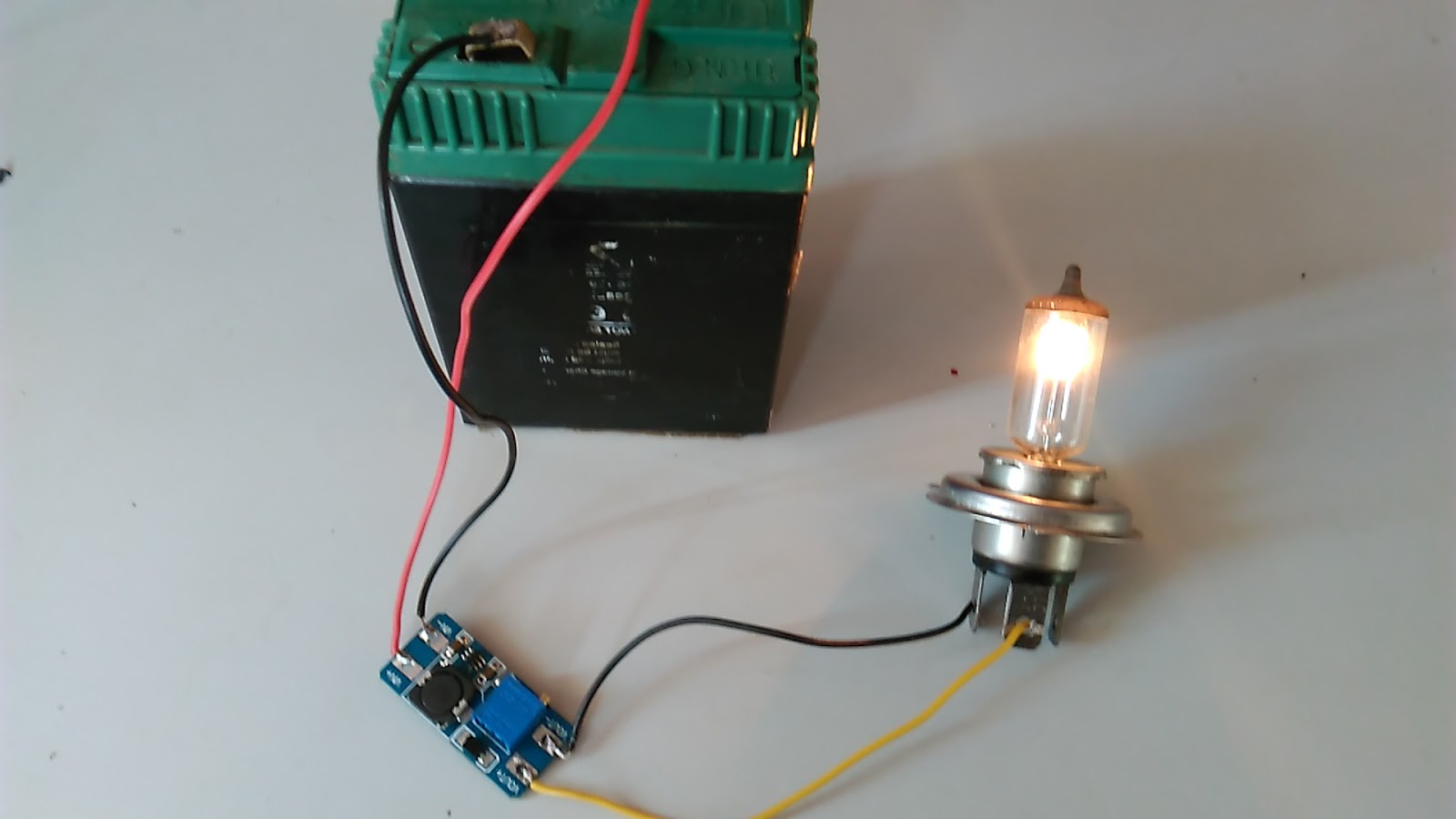 6v to 12v DC step up Converter using Boost power supply Module || series-2