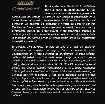 TEORIA CONSTITUCIONAL I: ¿Qué es el Derecho Constitucional?