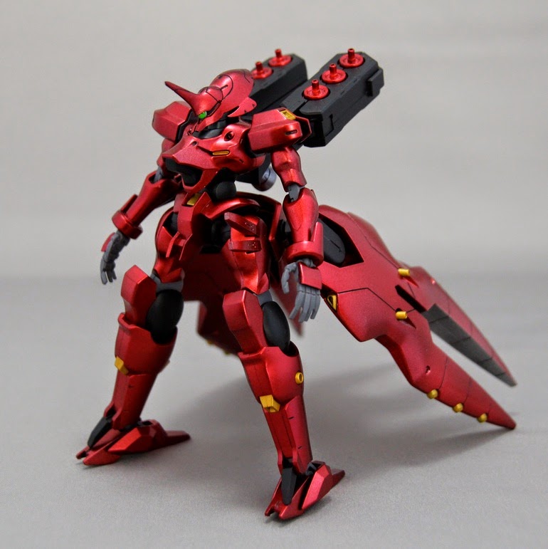 GUNDAM GUY: G-Lucifer 'Fallen Red Angel' - Customized Build