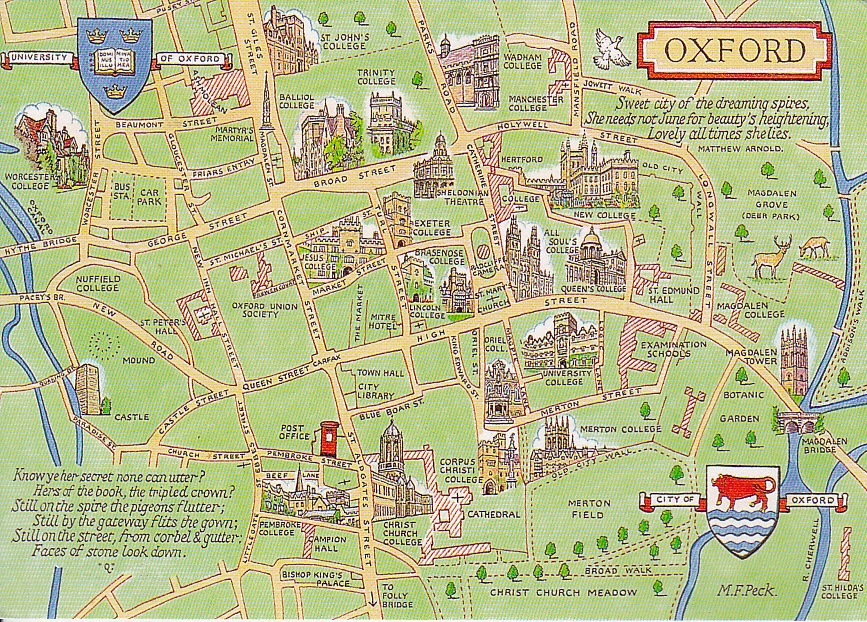 Postcard A La Carte: United Kingdom - England - Oxford University