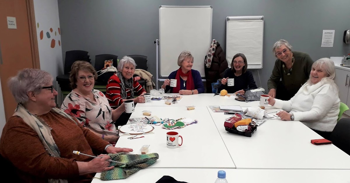 Aberystwyth Friendship Group : AFG Tesco Community Room Arts & Crafts