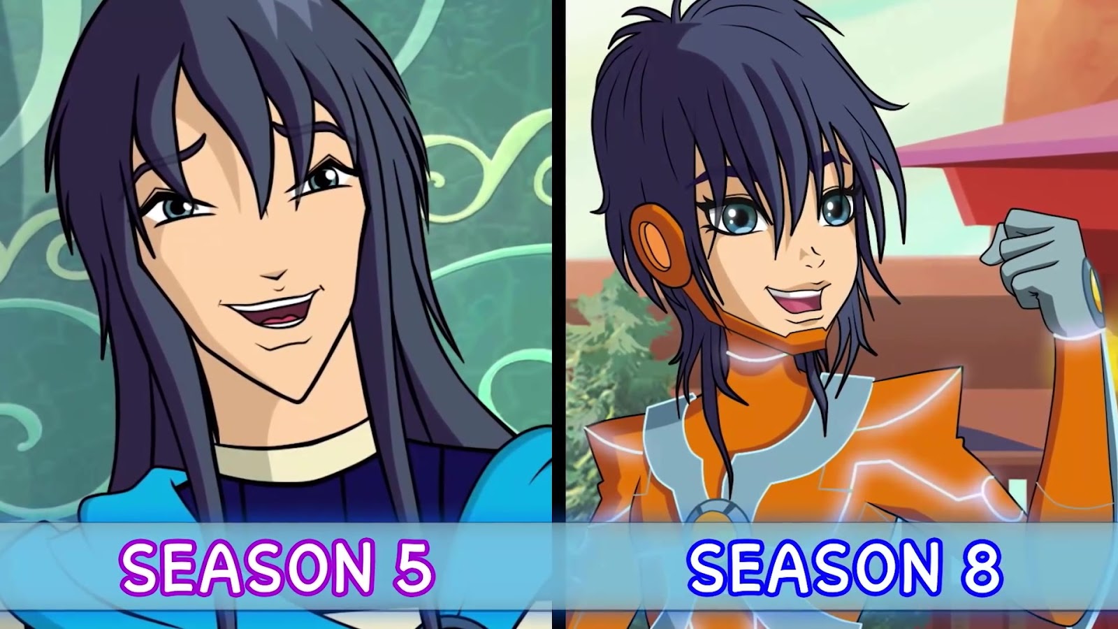 Specialists evolution from Season 1 to 8 🌟 Winx Club - Winx Club All