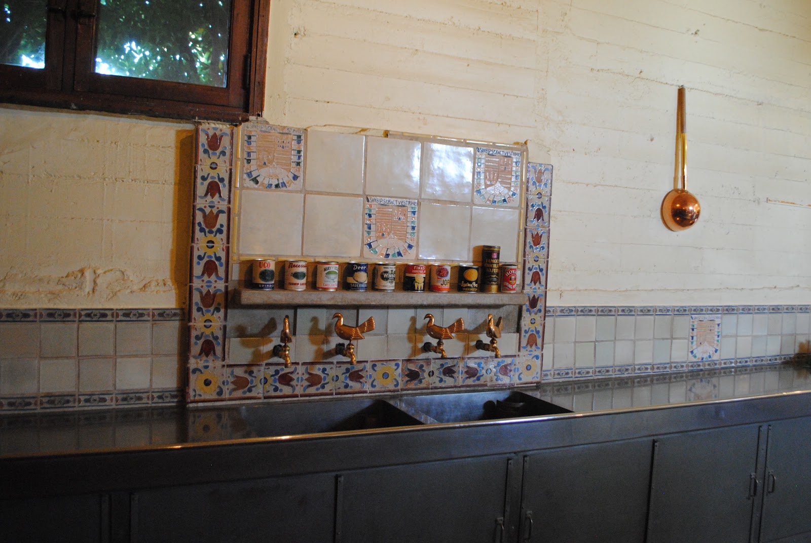 Folded Victory: The Kitchen at Hearst Castle, San Simeon