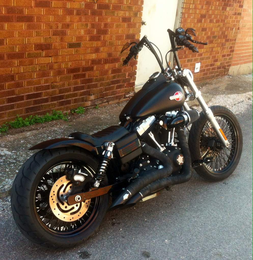 Rocket Bobs Cycle Works: Garys Harley Street Bob