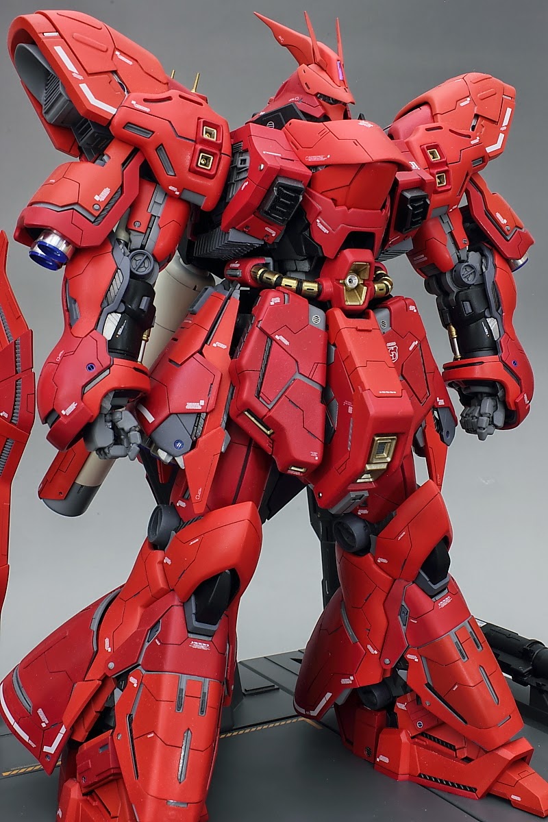 GUNDAM GUY: MG 1/100 Sazabi Ver Ka - Customized Build