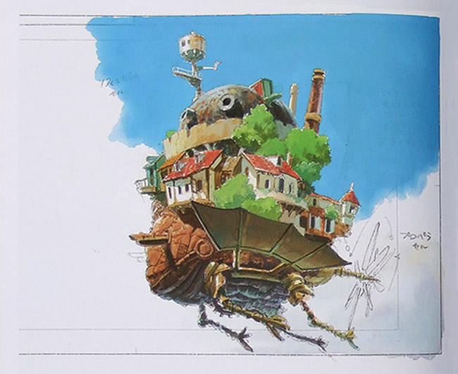 Living Lines Library: ハウルの動く城 / Howl's Moving Castle (2004) - Prop Design