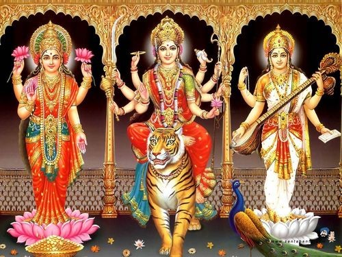 Karma-Dharma-Bhutadaya: Devi Three, Tridevi, Lovely Love Indeed