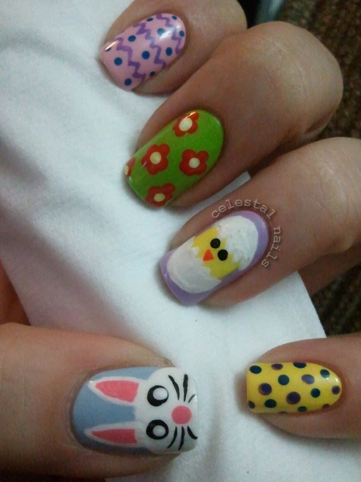 Happy Easter | Celestal Nails