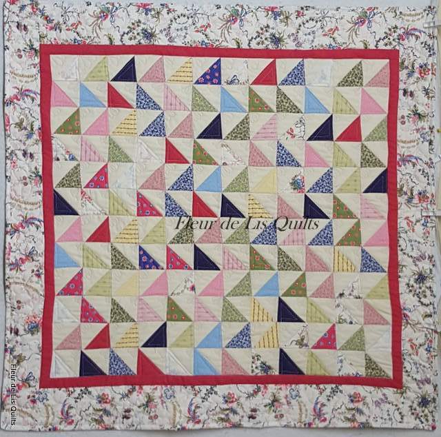 Fleur de Lis Quilts and Accessories: Sad Little Quilt ~~ A Finish