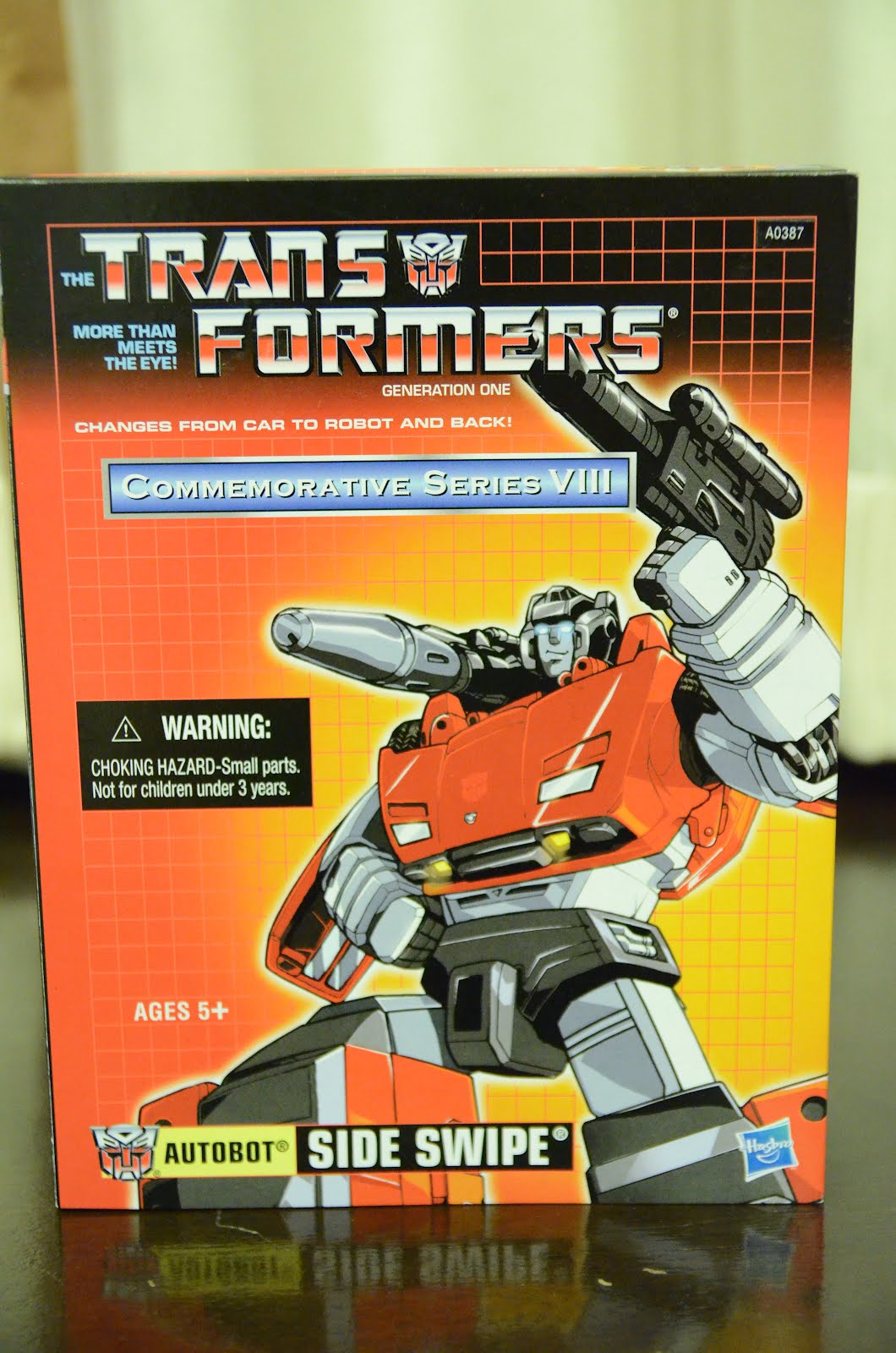 The Cave Collection: Transformers Commemorative Reissue G1 Sideswipe