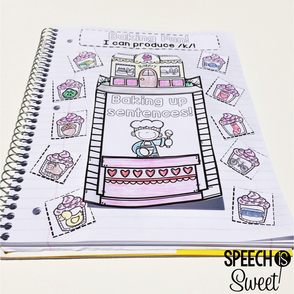 August Interactive Articulation Notebook! - Speech is Sweet