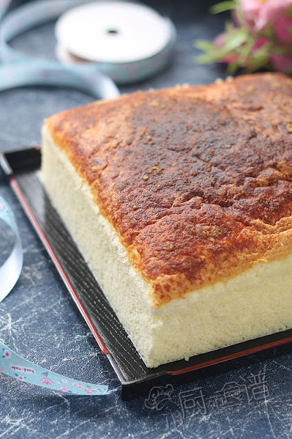 厨苑食谱: 古早味芝士蛋糕 【Tawainese Cheese Sponge Cake】