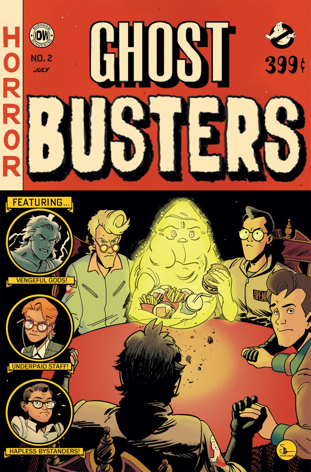 The Horrors of Halloween: EC COMICS Style Artwork of HORROR MOVIES Part 2