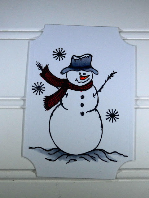 Blank Page Muse: Snowman Card