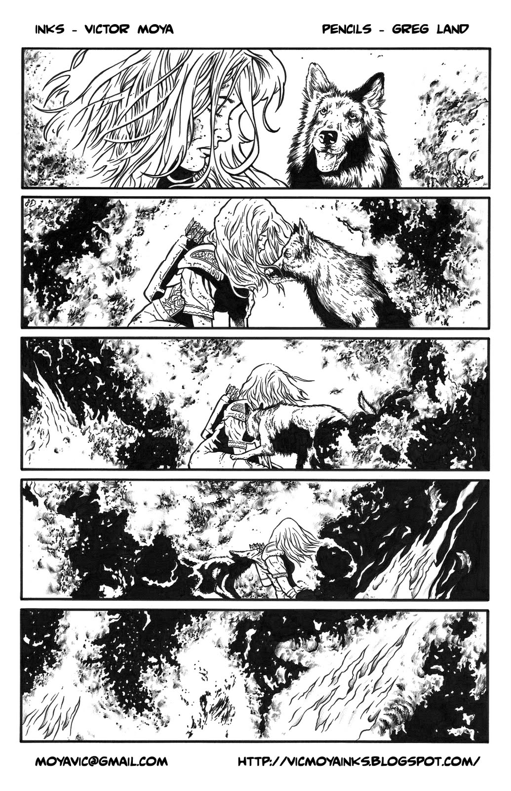 Comic Book Ink Slinger: Greg Land