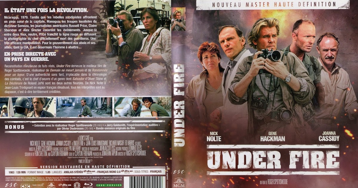 BLU-RAY JAQUETTES BLU-RAY: Under fire