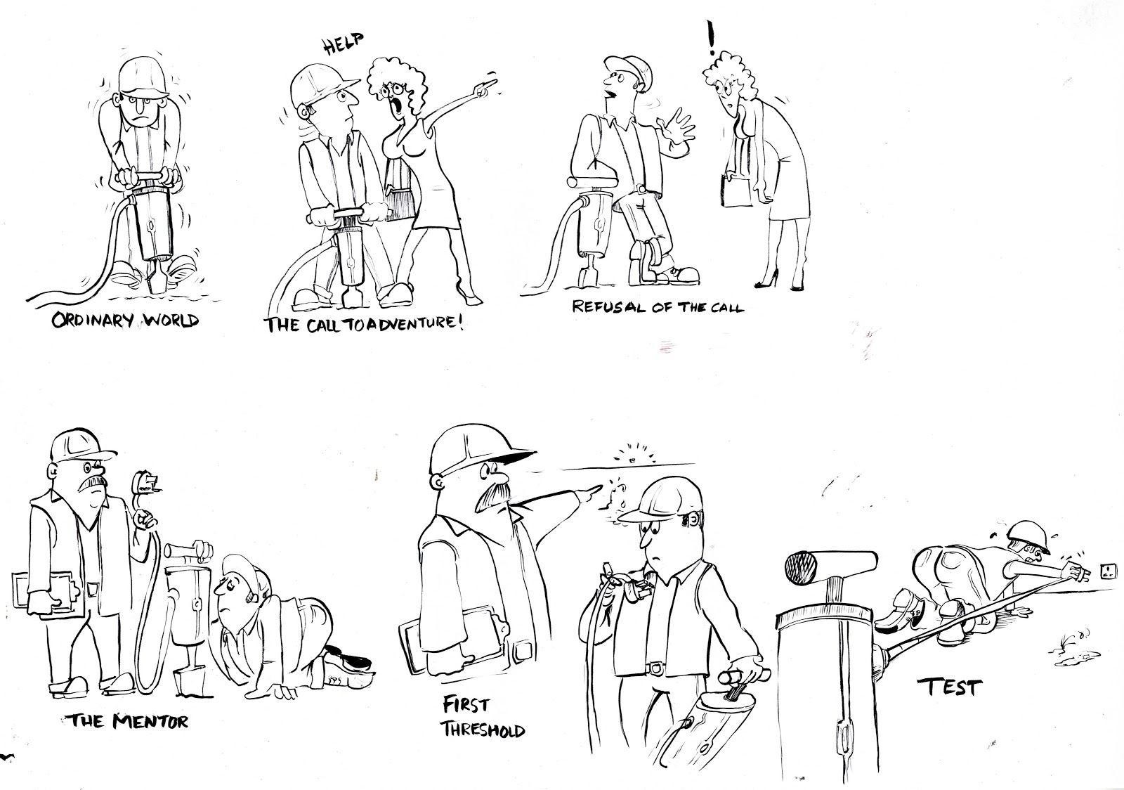 Cartoon and Comic Arts: Some of My Art work for Cartoon lessons