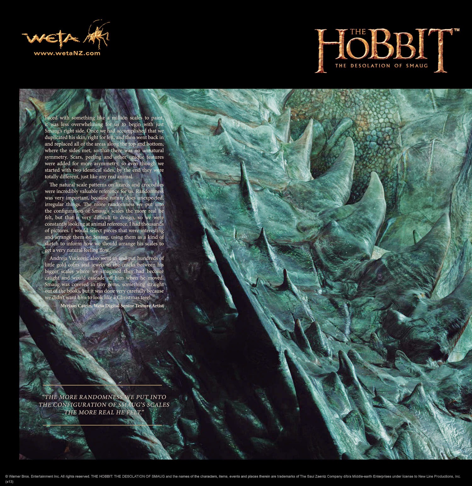 Smaug Unleashing The Dragon