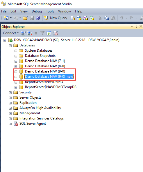 Microsoft Dynamics Nav Blog Rabindra Sah Installing Multiple Instances Db Dynamics Nav On