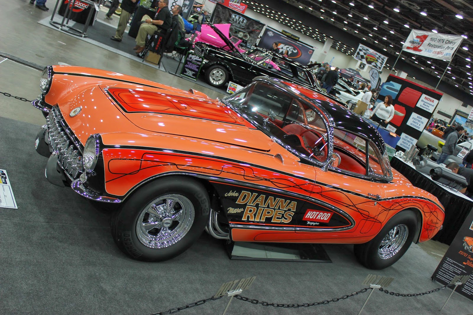 Patio Boat: Detroit AutoRama: Corvettes