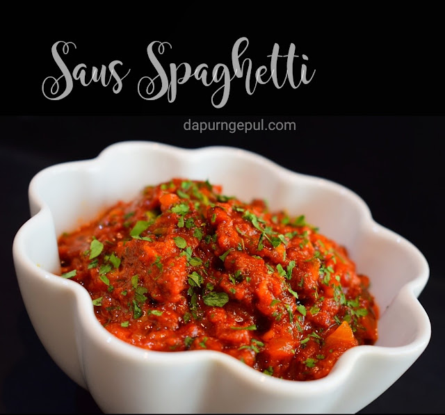 Saus Spaghetti / Pasta Homemade - Dapur Ngepul