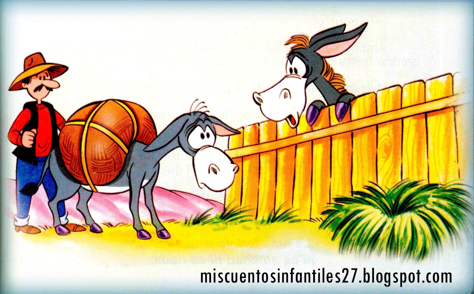 Fábula sobre la Envidia: EL ASNO SALVAJE Y EL DOMESTICO - Cuentos para ...