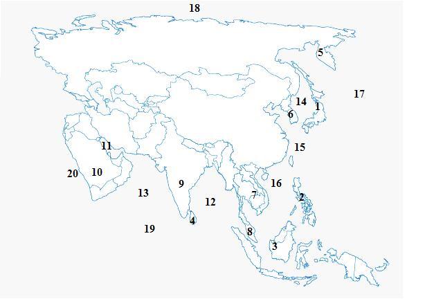 kids4suceava: ASIA - harti mute
