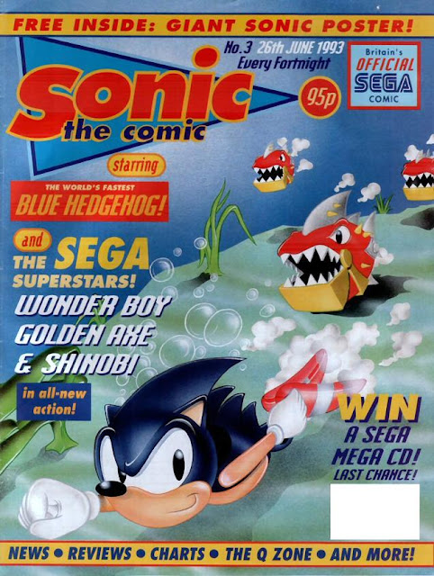 VGJUNK: SONIC THE COMIC COVERS