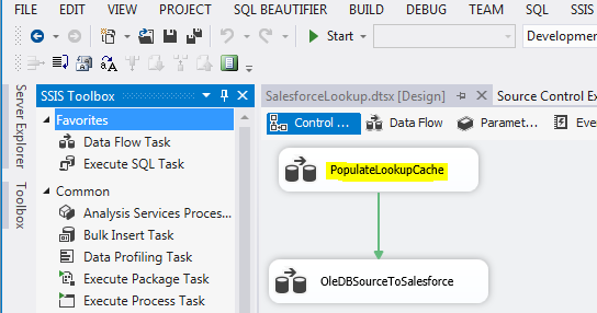 SQL Server SELECT: SSIS Lookup Transformation Using Salesforce.com as a ...