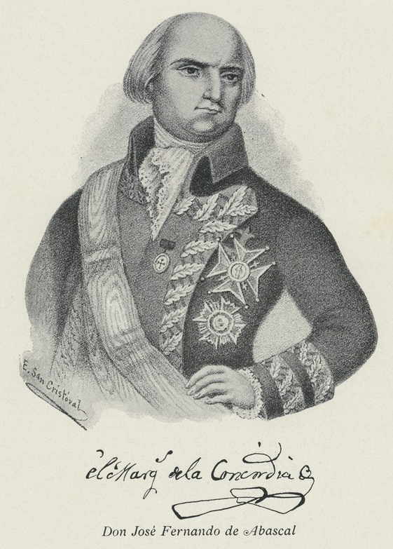 Hidalgos en la Historia: José Fernando de Abascal. Marqués de la ...