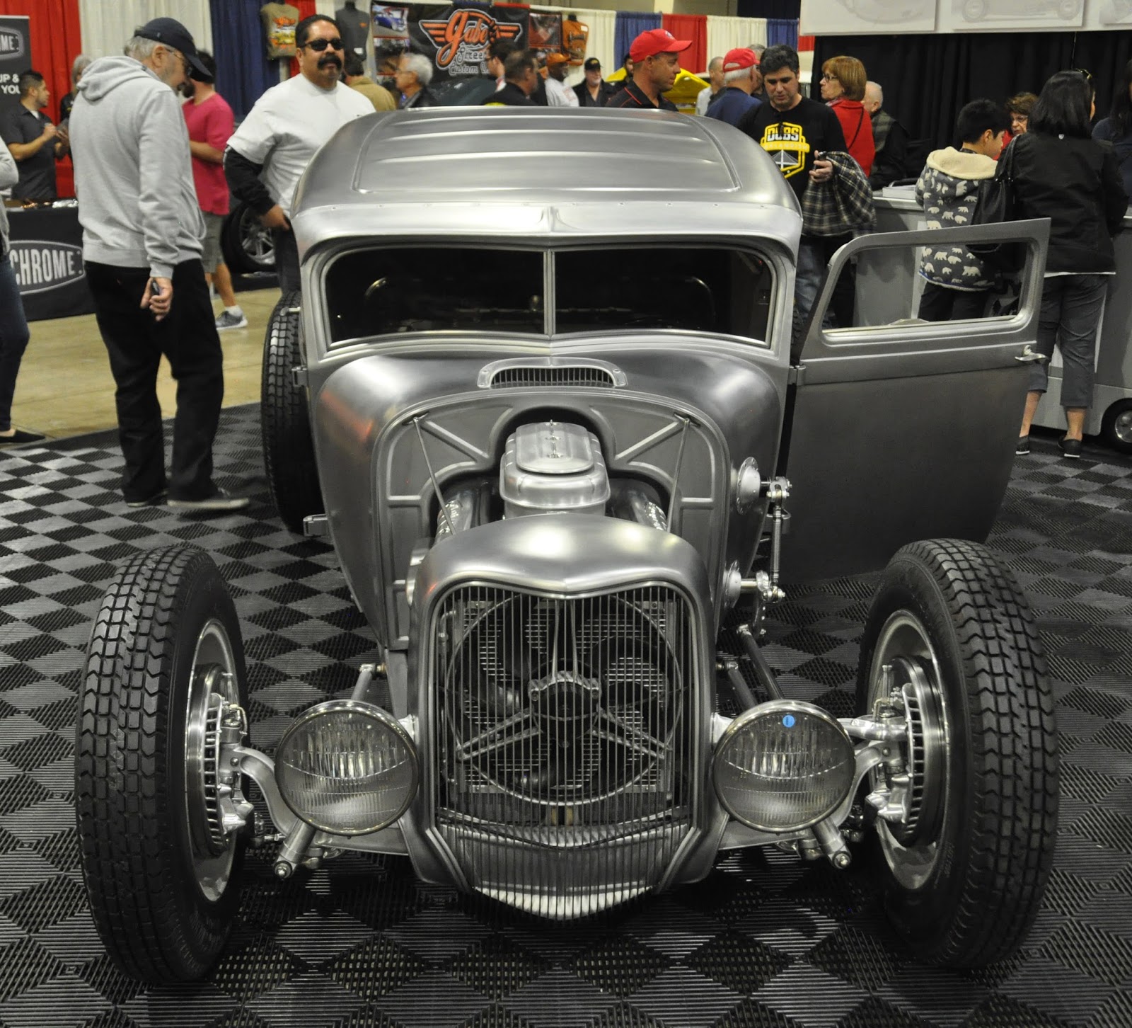 Just A Car Guy: cool car in the Rad Rods By Troy booth at GNRS