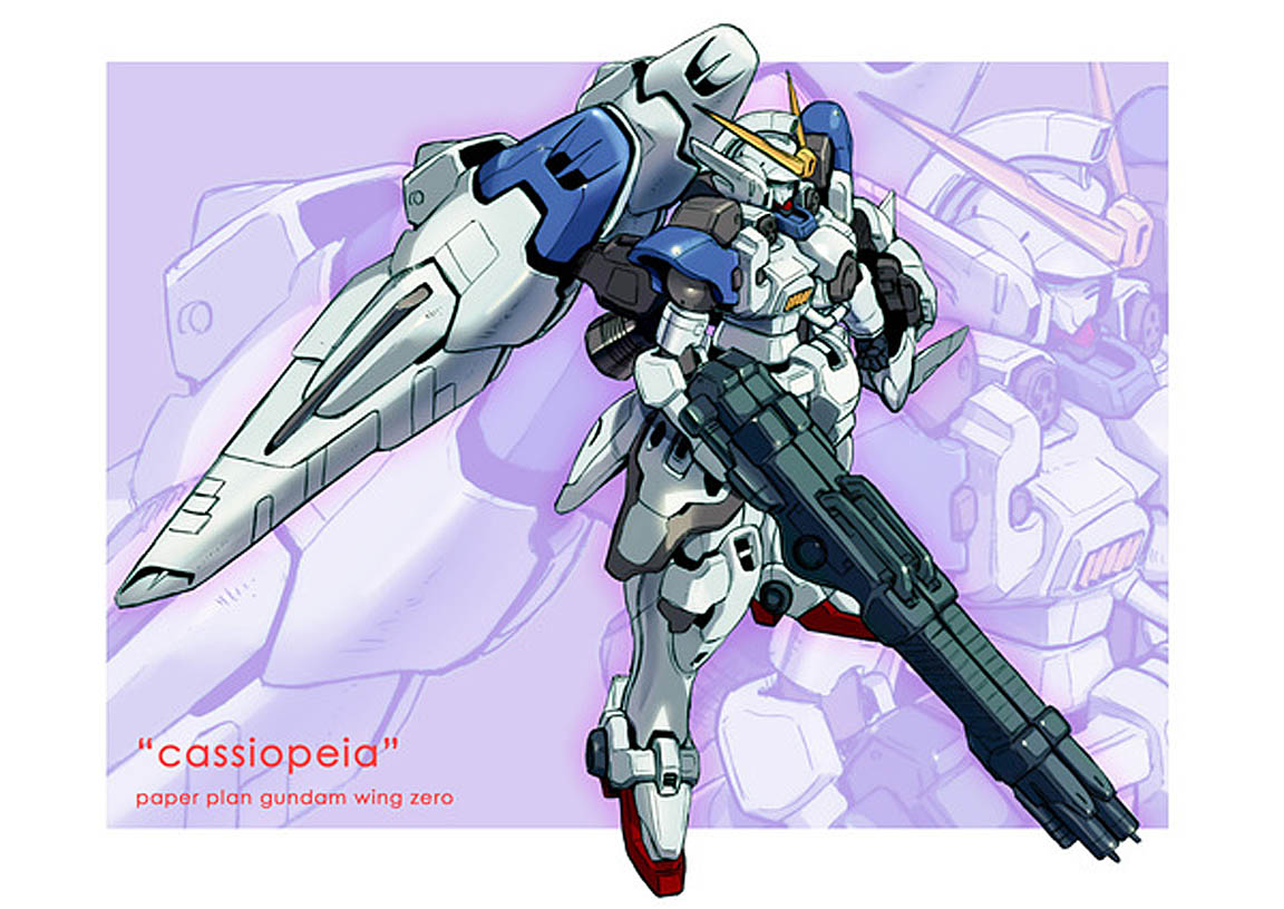 GUNDAM GUY: Gundam Wing Fan Arts - by 虹野ういろう