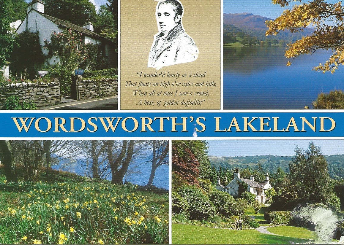 MY POSTCARD-PAGE: UK ~ Wordsworth's Lakeland - Grasmere - Lake District ...