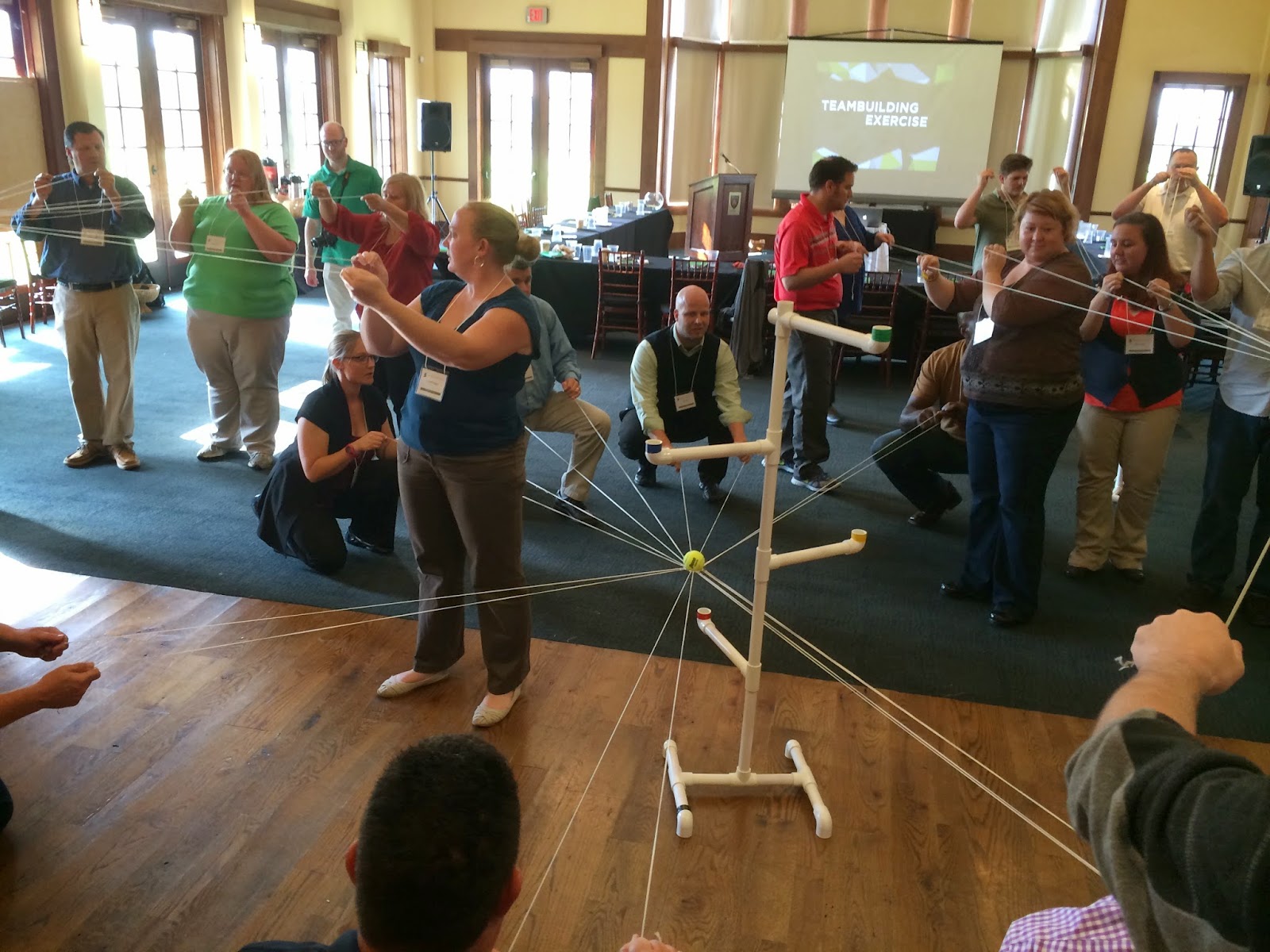 The Eureka Games: Team Building event with Syrus