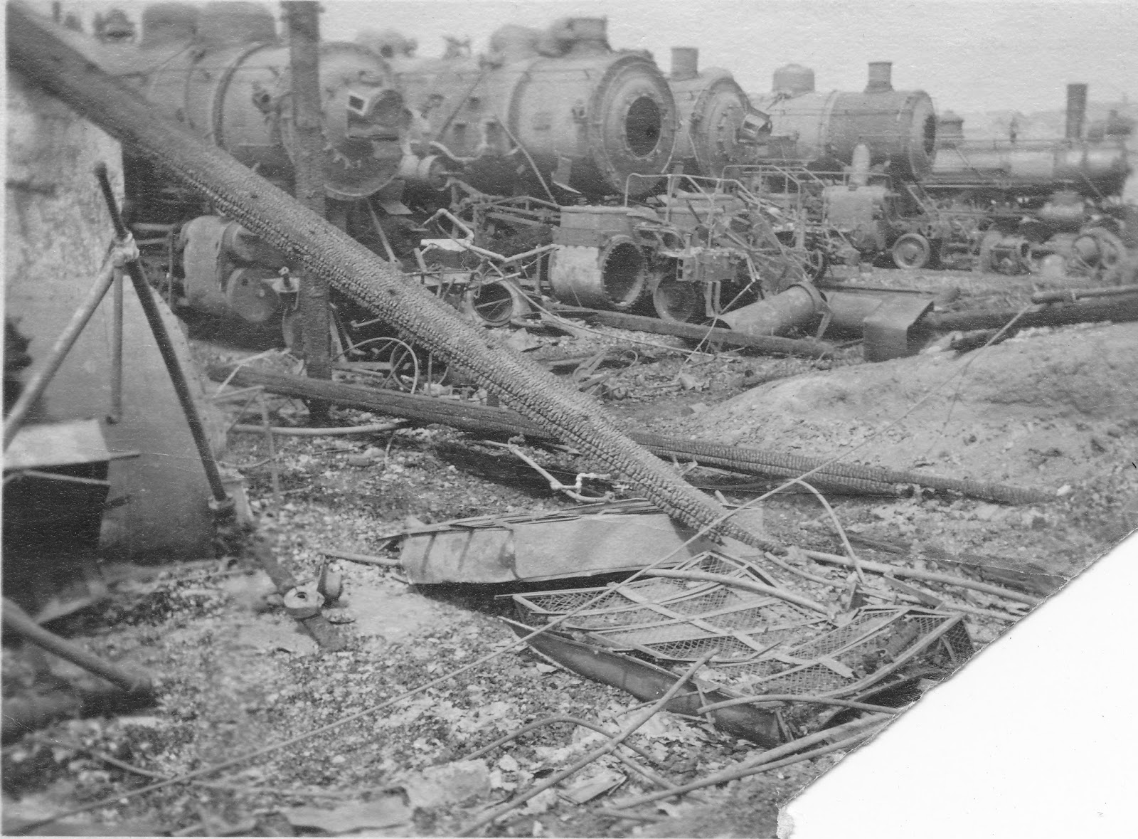 Big Bend Railroad History: 1919 Othello Roundhouse Fire
