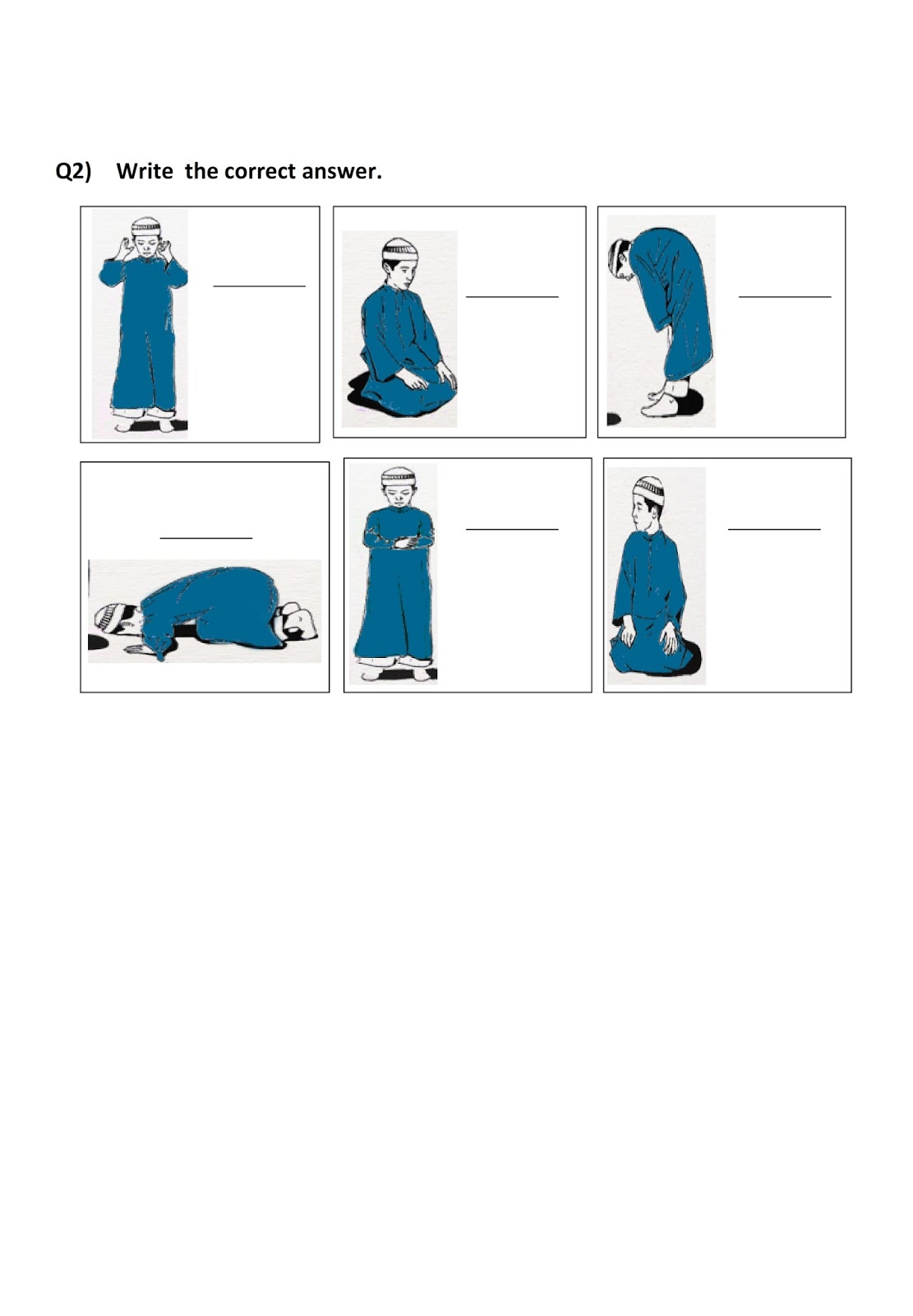 The City School ( Defence Junior ) : Islamiyat Blog Worksheet No. 10