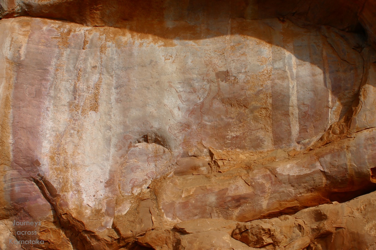 Journeys across Karnataka: Prehistoric rock-paintings of Badami